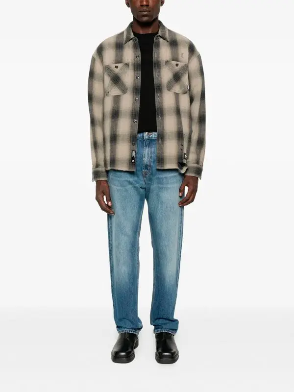 7 For All Mankind Straight Jeans - Blue