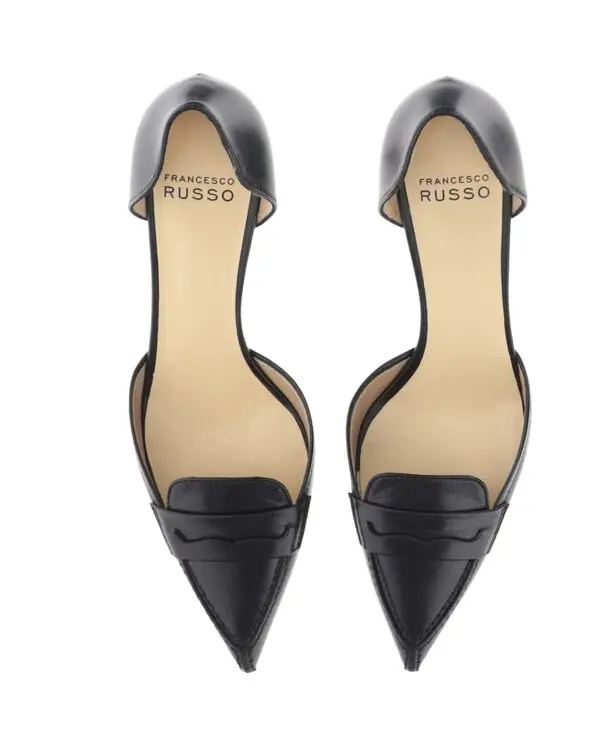 FRANCESCO RUSSO Pointed Toe Pumps