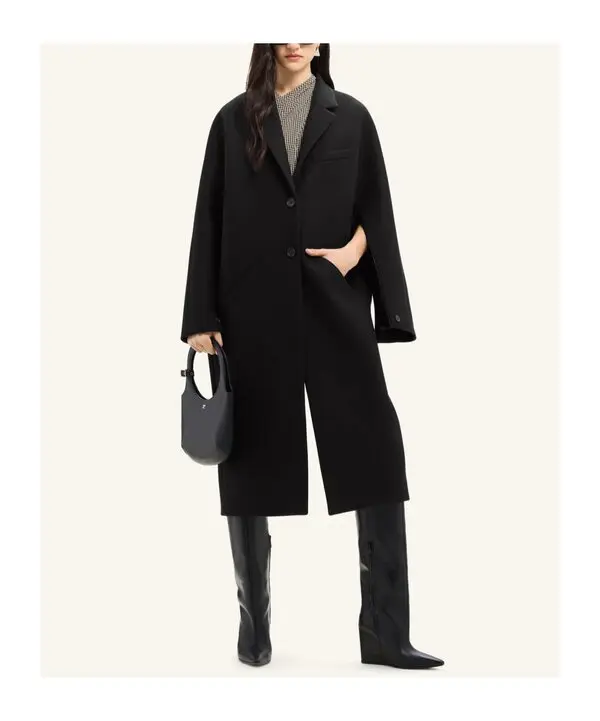 COURREGES Single-breasted Long Coat