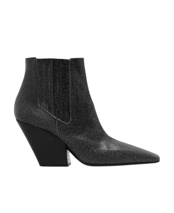 Casadei Anastasia High Heel Square Toe Ankle Boots