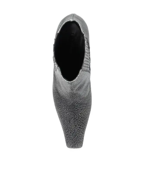 Casadei Anastasia High Heel Square Toe Ankle Boots