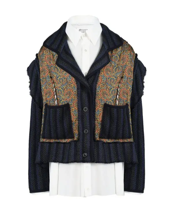 MAISON MARGIELA Paisley Poplin Shirt
