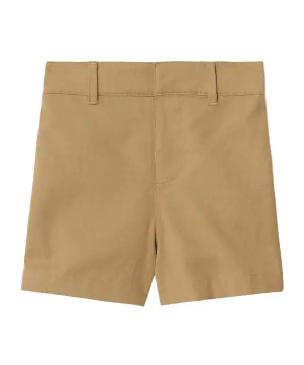 Burberry Cotton Blend Shorts - Sand-colored