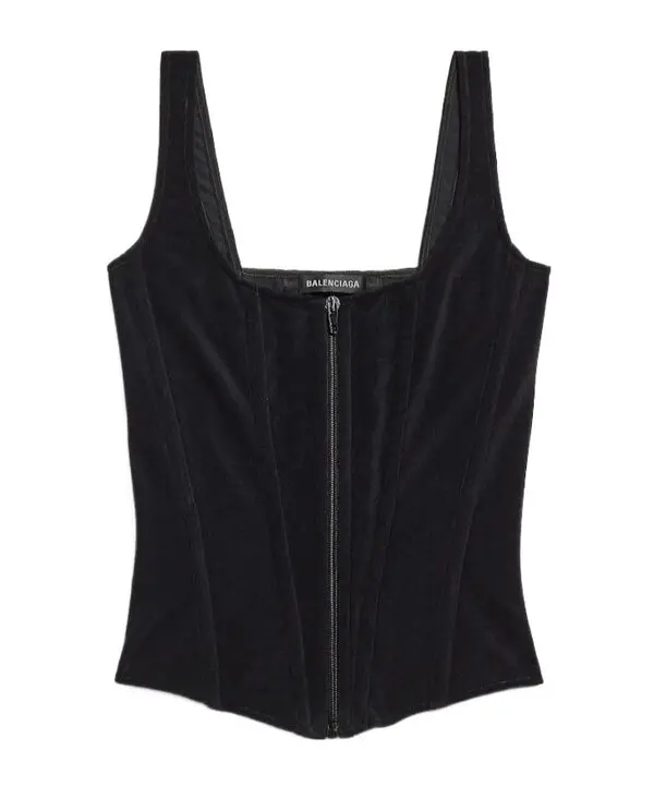 Balenciaga Stretch Corset Top