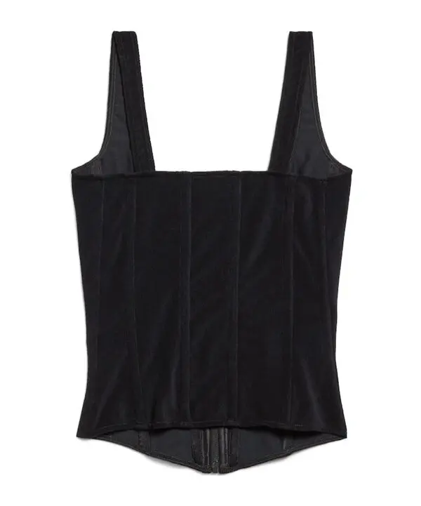 Balenciaga Stretch Corset Top