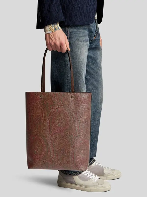 Etro Paisley Print Tote Bag