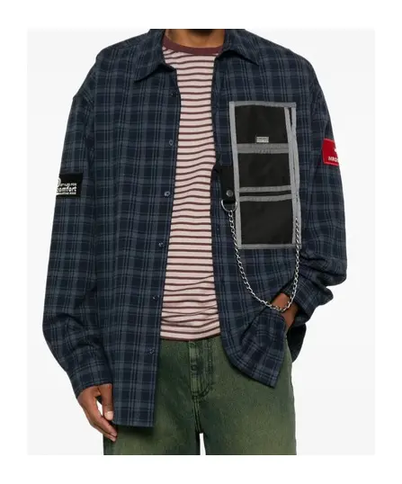 Martine Rose Checked Long-sleeved Shirt