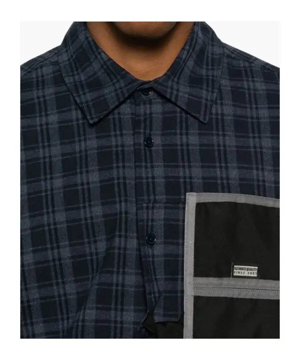 Martine Rose Checked Long-sleeved Shirt