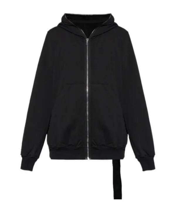 Rick Owens Zip-up Hoodie - Black