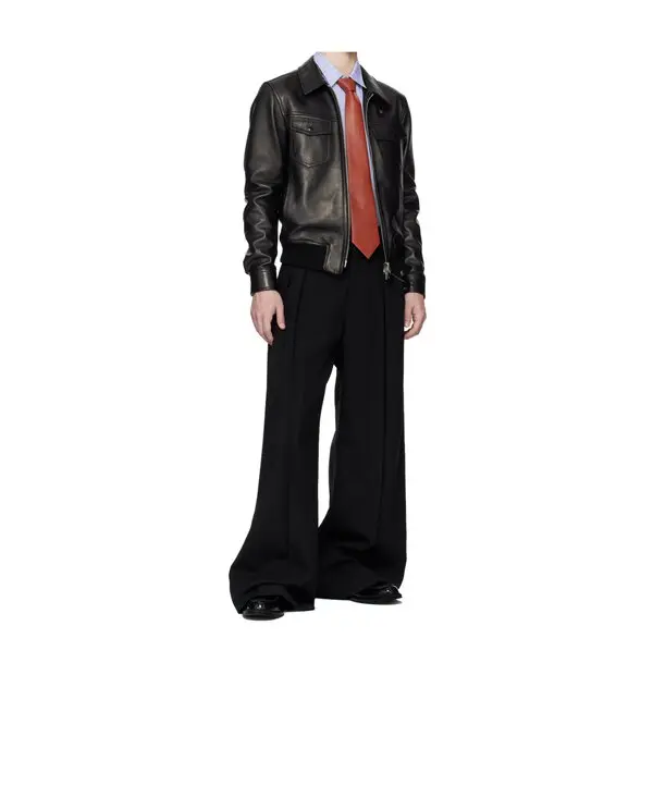Bottega Veneta Leather Tie