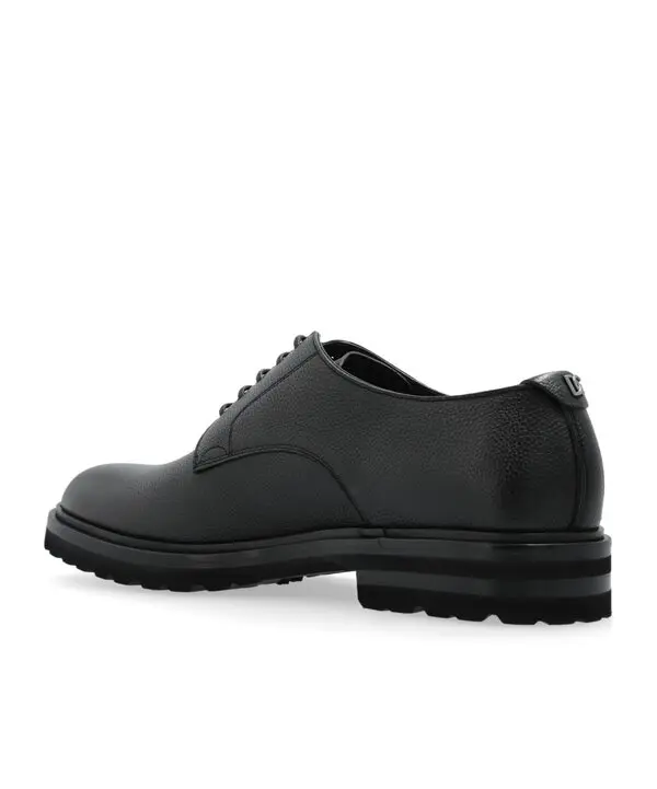 Dolce & Gabbana Round Toe Lace-up Derby Shoes