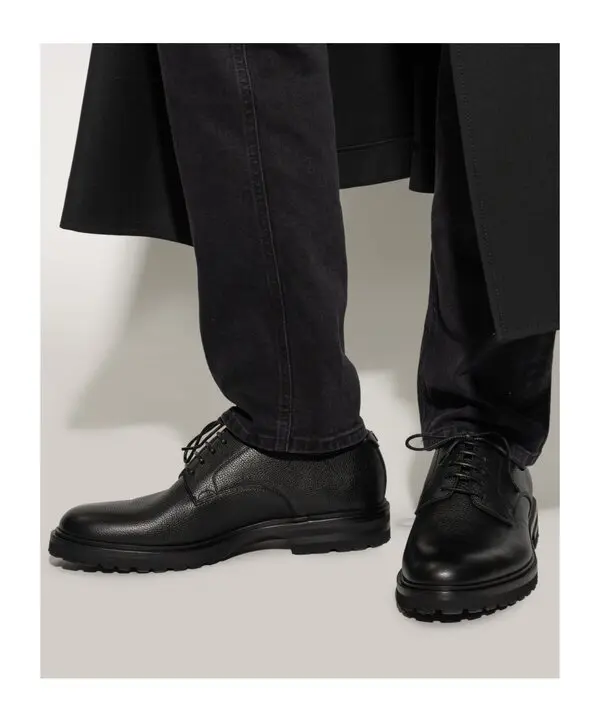 Dolce & Gabbana Round Toe Lace-up Derby Shoes