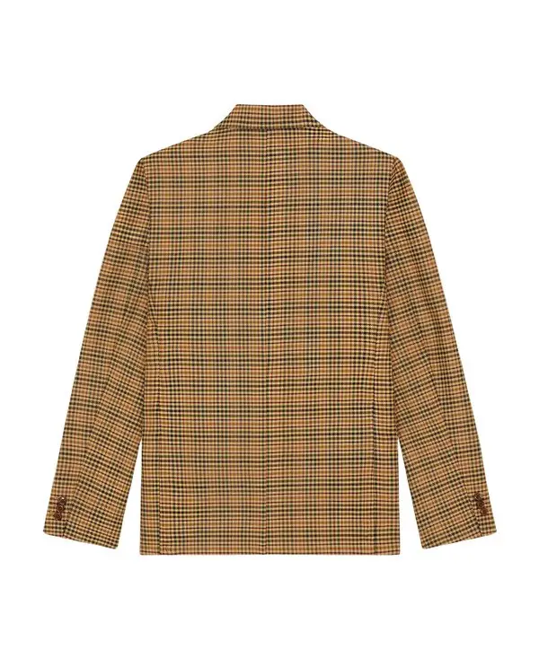 Kenzo Checked Suit Jacket