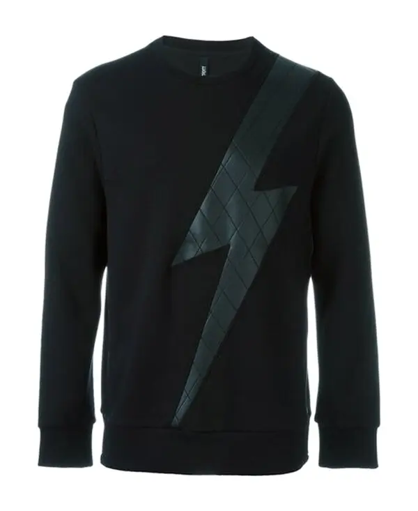 Neil Barrett Round Neck Long Sleeve Sweater