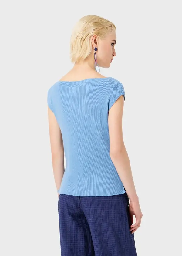 Emporio Armani Cashmere Sleeveless Sweater