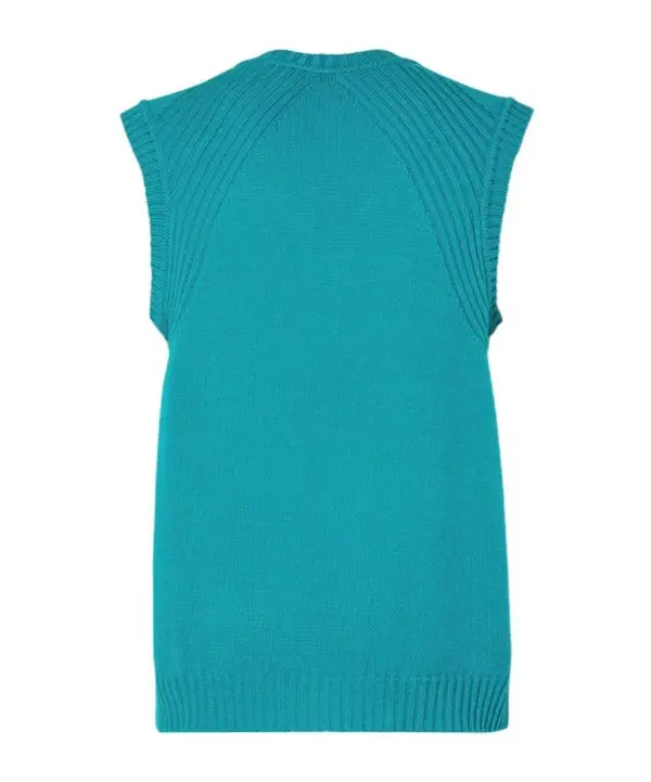 Fendi V-neck Knitted Vest
