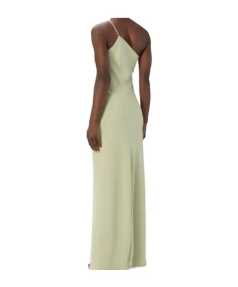 Staud Elodie One-shoulder Maxi Dress - Nude