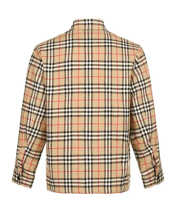 Burberry Checked Shirt Jacket