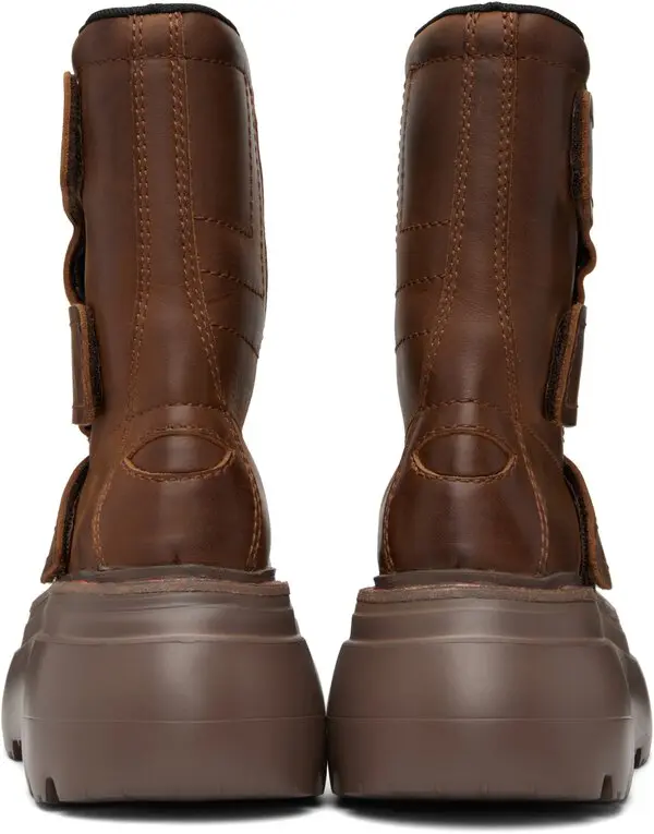 R13 Chunky Racing Ankle Boots