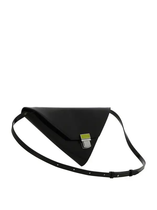 MSGM Triangle-shape Clutch Bag