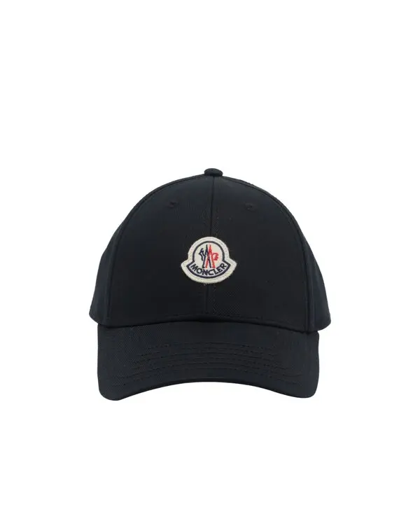 Moncler Logo Baseball Cap - Black
