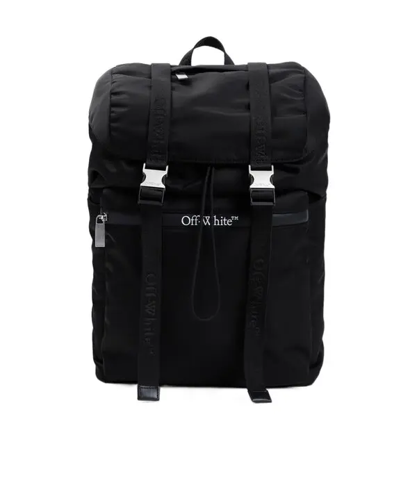 Off-White Outdoor Roll-top Backpack - Black