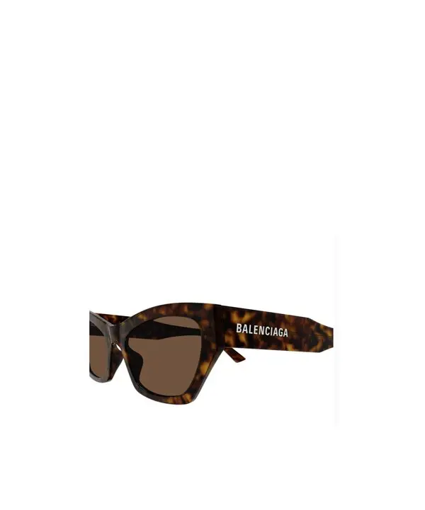Balenciaga Cat Eye Frame Sunglasses - Brown