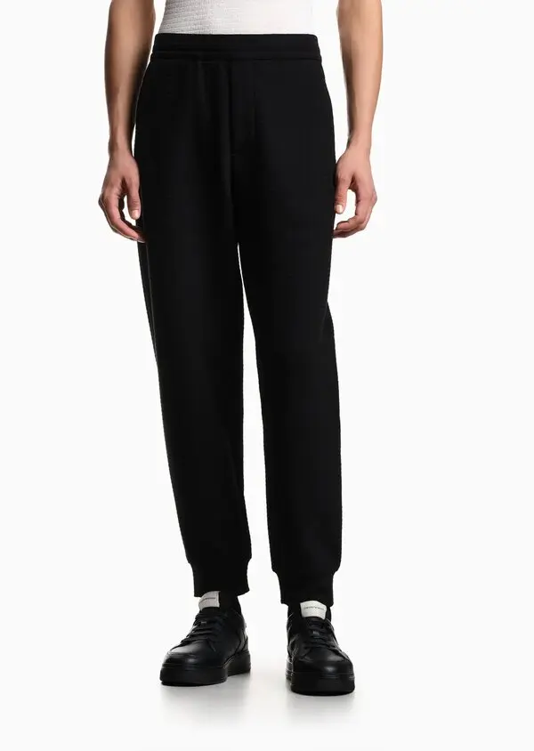 Emporio Armani Textured Track Pants