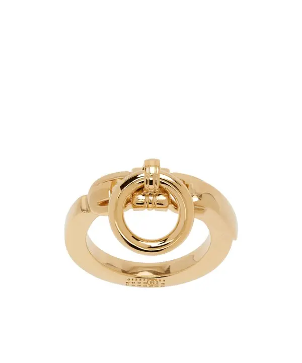 MAISON MARGIELA Numbers-motif Ring - Gold