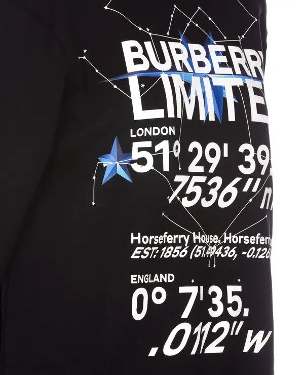 Burberry Printed Logo Long Sleeve Sweatshirt