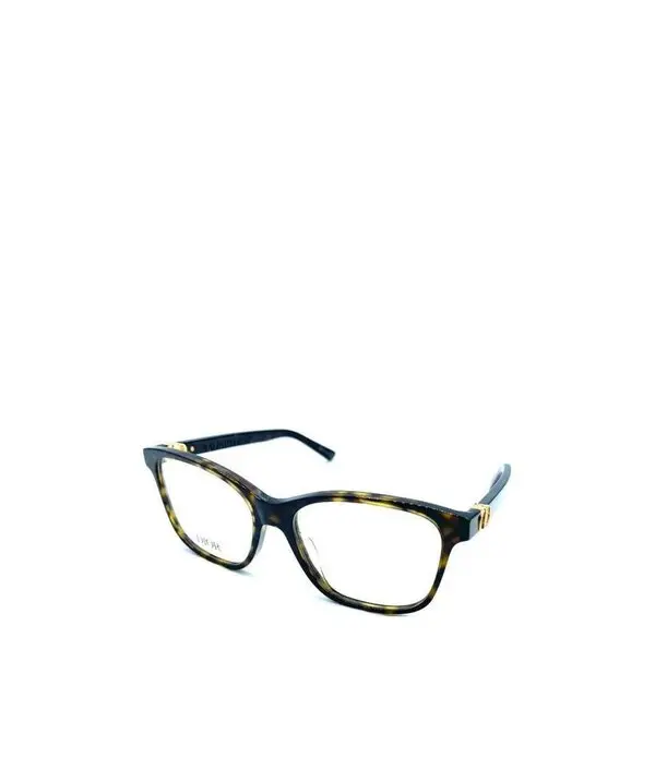 Dior Montaigne Square Frame Eyeglasses - Black