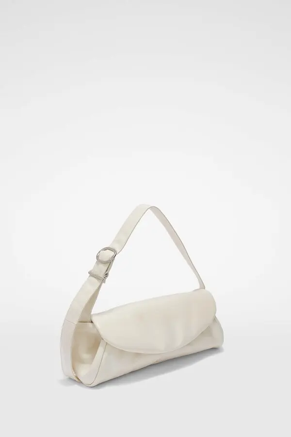 JIL SANDER Cannolo Foldover Large Shoulder Bag