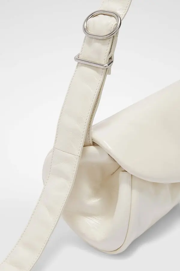JIL SANDER Cannolo Foldover Large Shoulder Bag