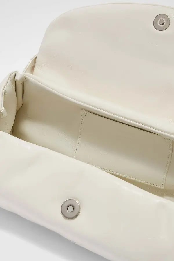 JIL SANDER Cannolo Foldover Large Shoulder Bag