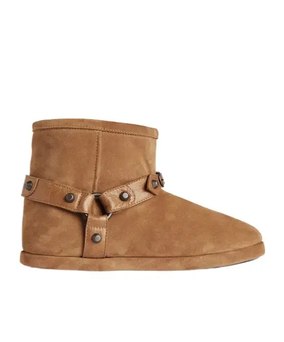 Balenciaga Alaska Ankle Boots - Camel