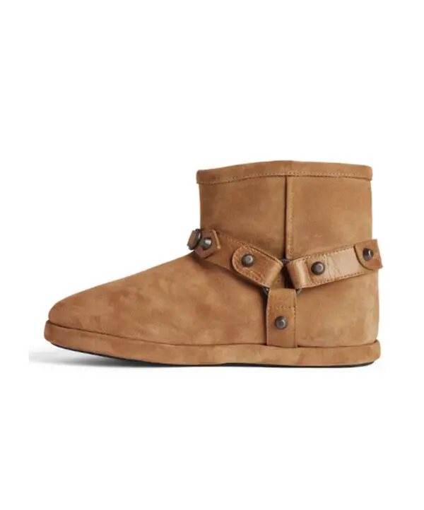 Balenciaga Alaska Ankle Boots - Camel