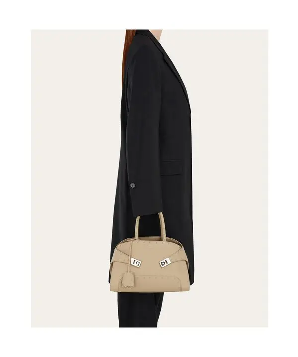 FERRAGAMO Hug Handbag With Studs