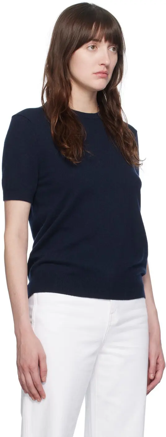 Khaite The Pierre Short-sleeved Jumper - Black