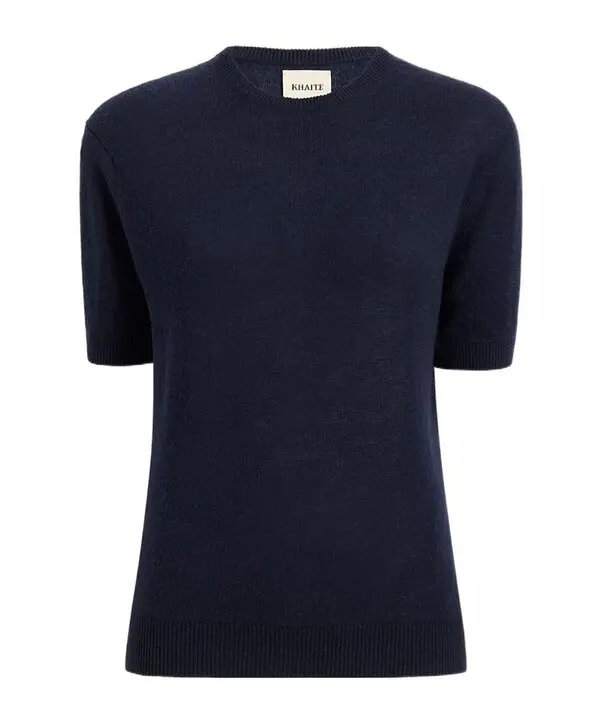 Khaite The Pierre Short-sleeved Jumper