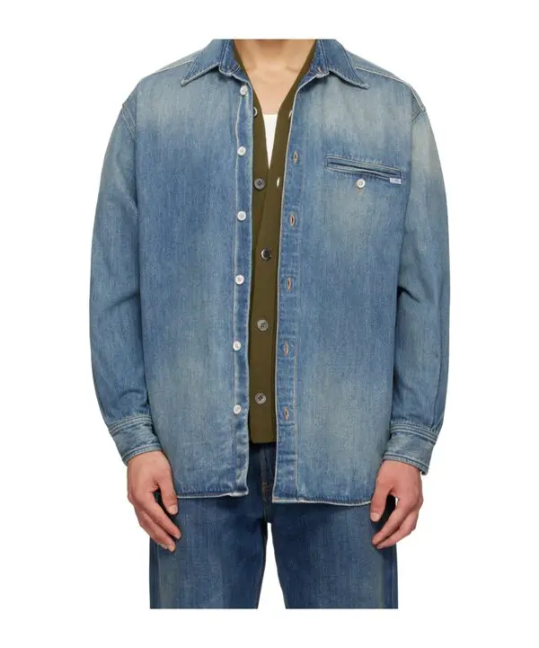 MAISON MARGIELA Long-sleeved Denim Shirt