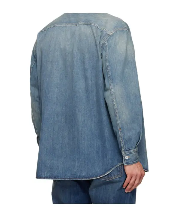 MAISON MARGIELA Long-sleeved Denim Shirt