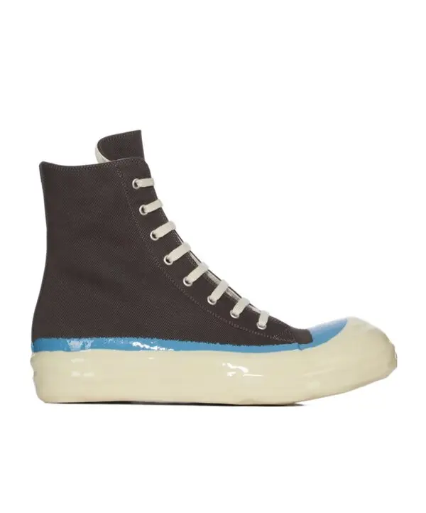 Rick Owens Concordians High Top Sneakers - Black