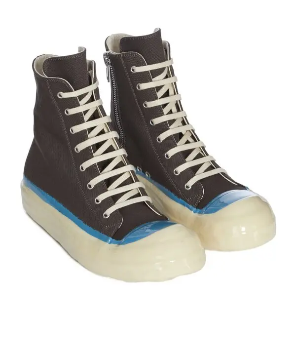 Rick Owens Concordians High Top Sneakers - Black