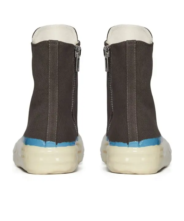 Rick Owens Concordians High Top Sneakers - Black
