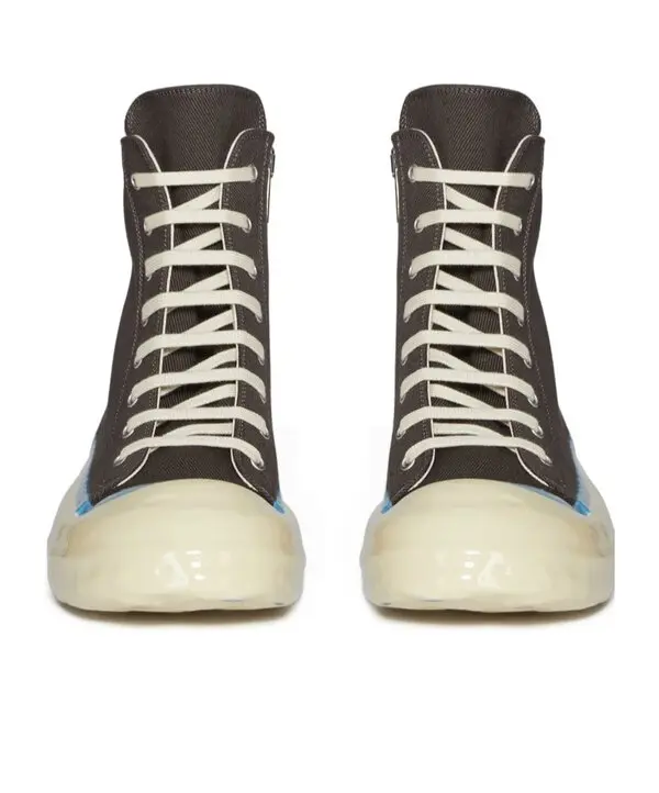 Rick Owens Concordians High Top Sneakers - Black