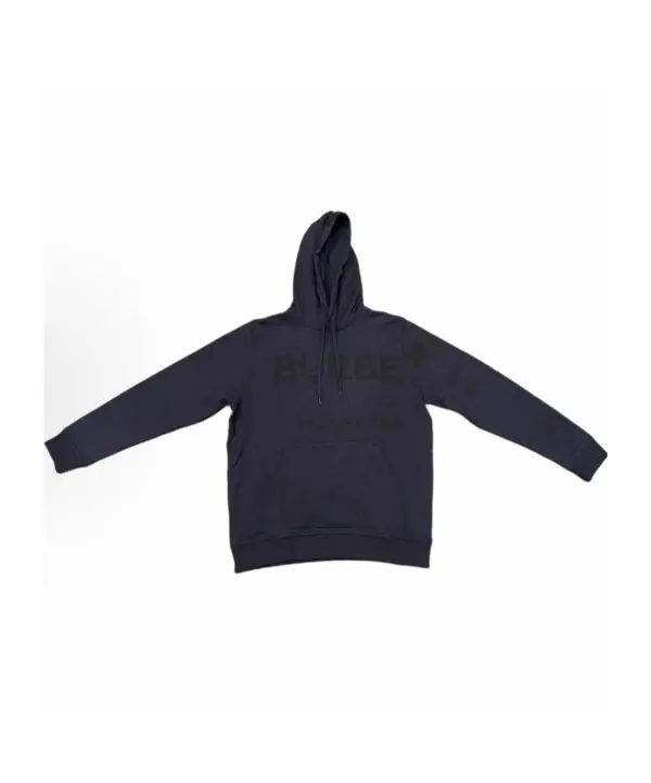 Burberry Long Sleeve Hooded Sweatshirt With Logo - No