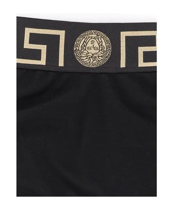Versace Greca Border Cropped Top