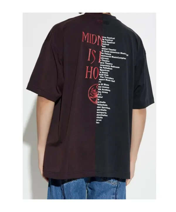 Vetements Graphic Printed Crewneck T-shirt