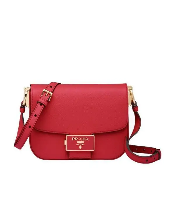 Prada Logo Shoulder Bag