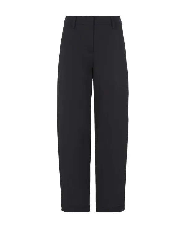 Giorgio Armani Straight Bag Casual Pants - Black